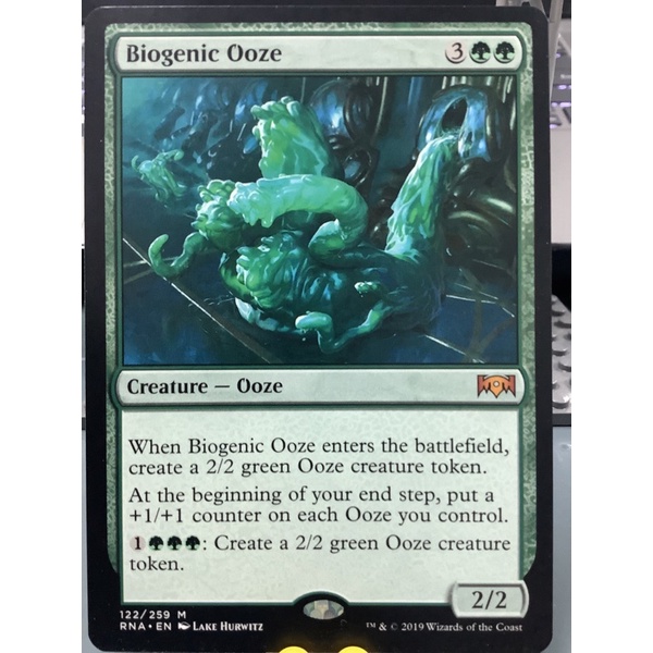 MAGIC: The Gathering - Biogenic Ooze (Ravnica Allegiance) | Shopee ...