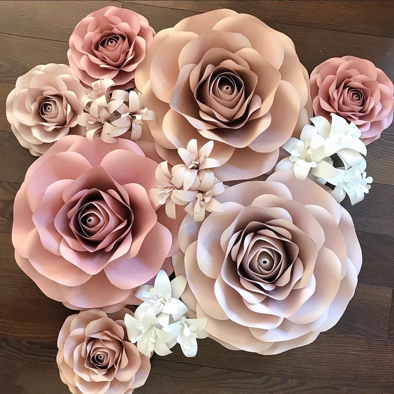 Paper Flower Decoration/Wedding Flower Backdrop/Wedding Decoration ...