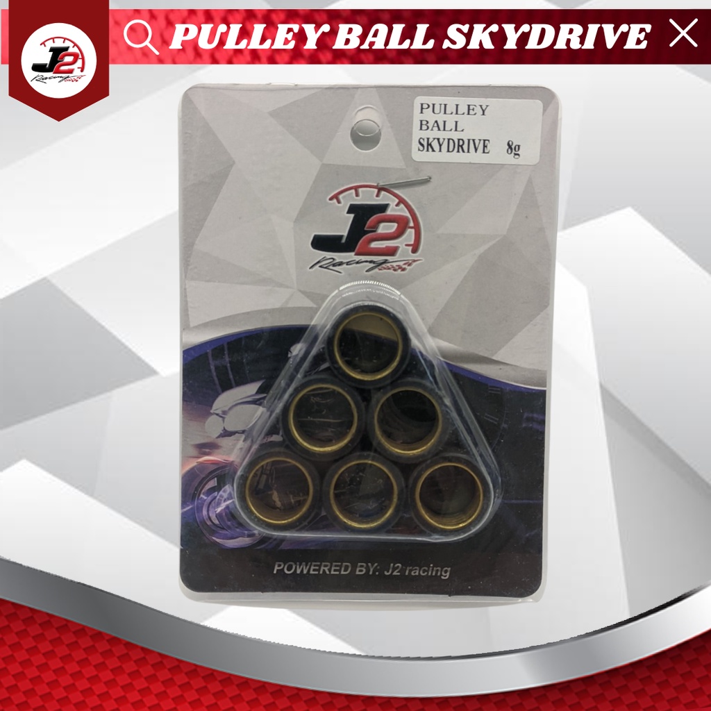 MOTORCYCLE J2 RACING PULLEY BALL SKYDRIVE/HONDA CLICK 125/150 | Shopee ...