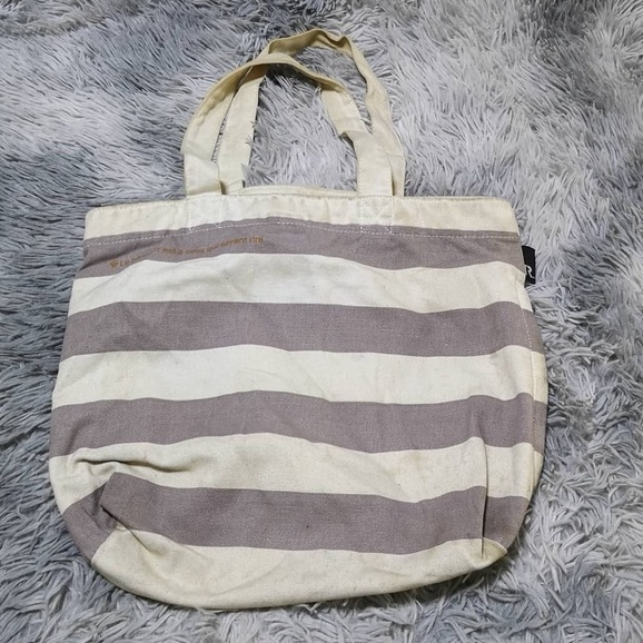 Rootote Stripes Canvas Tote Bag. | Shopee Philippines