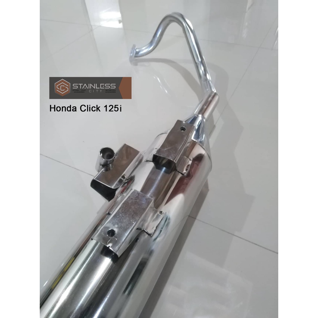 Honda Click 125i v1, v2 & v3 Stainless Chicken pipe | Shopee Philippines