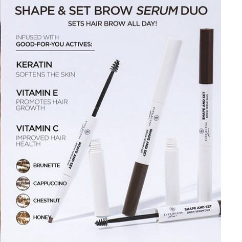 EB Plus Shape & Set Brow Serum Duo | Shopee Philippines