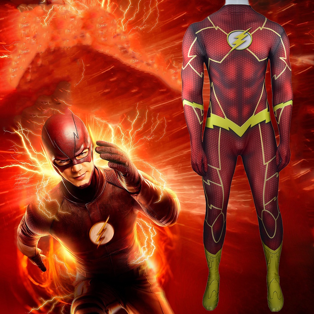 2022 Christmas The Flash Cosplay Costume Party Clubing | Shopee Philippines