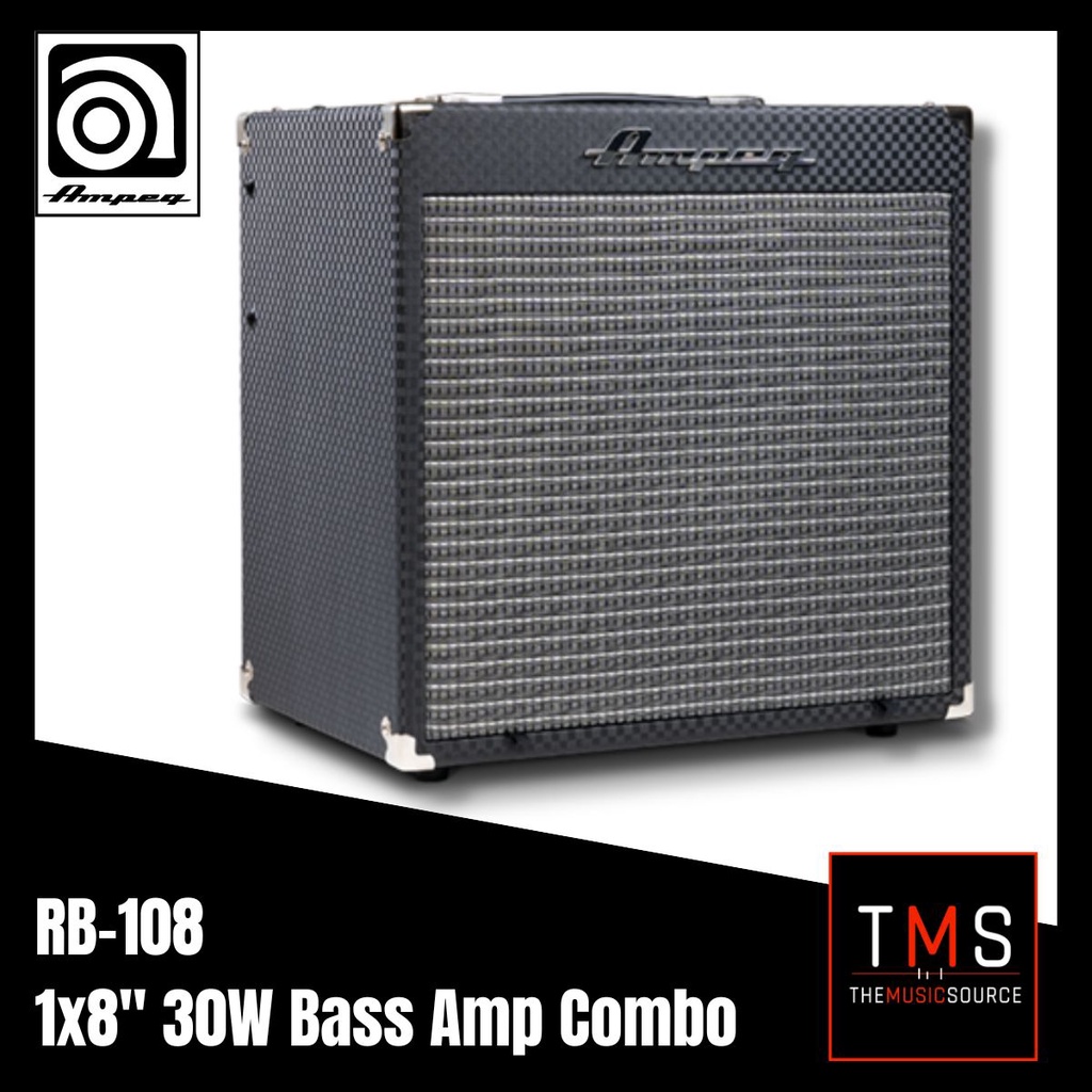 Ampeg Rocket Bass RB-108 1x8" 30-watt Bass Combo Amp | Shopee Philippines
