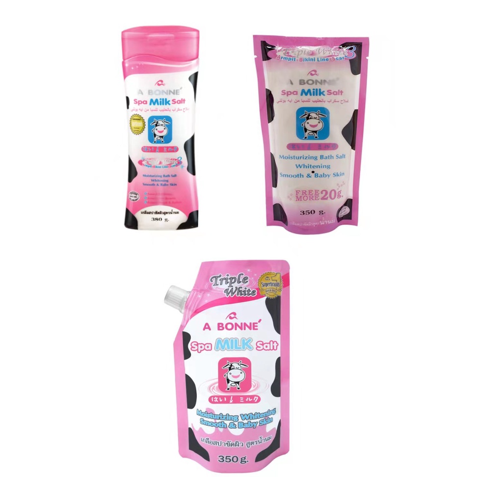 A BONNE Spa Milk Salt 350g/380g | Shopee Philippines