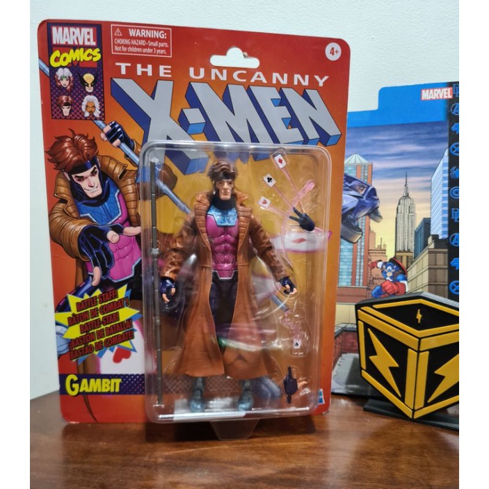 Gambit Retro Marvel Legends | Shopee Philippines