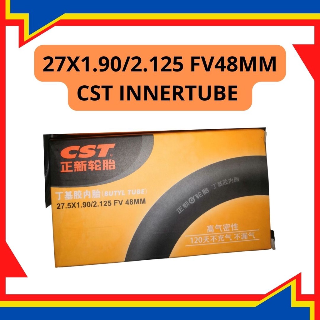 27.5X1.90/2.125 PRESTA VALVE 48MM Cst Interior / inner tube | Shopee ...