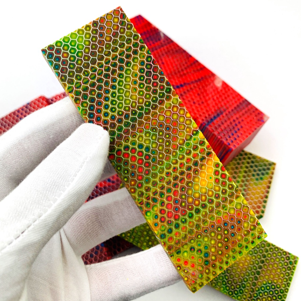 1Piece DIY C-Tek Knife Handle scales blanks plate Resin material Knives ...