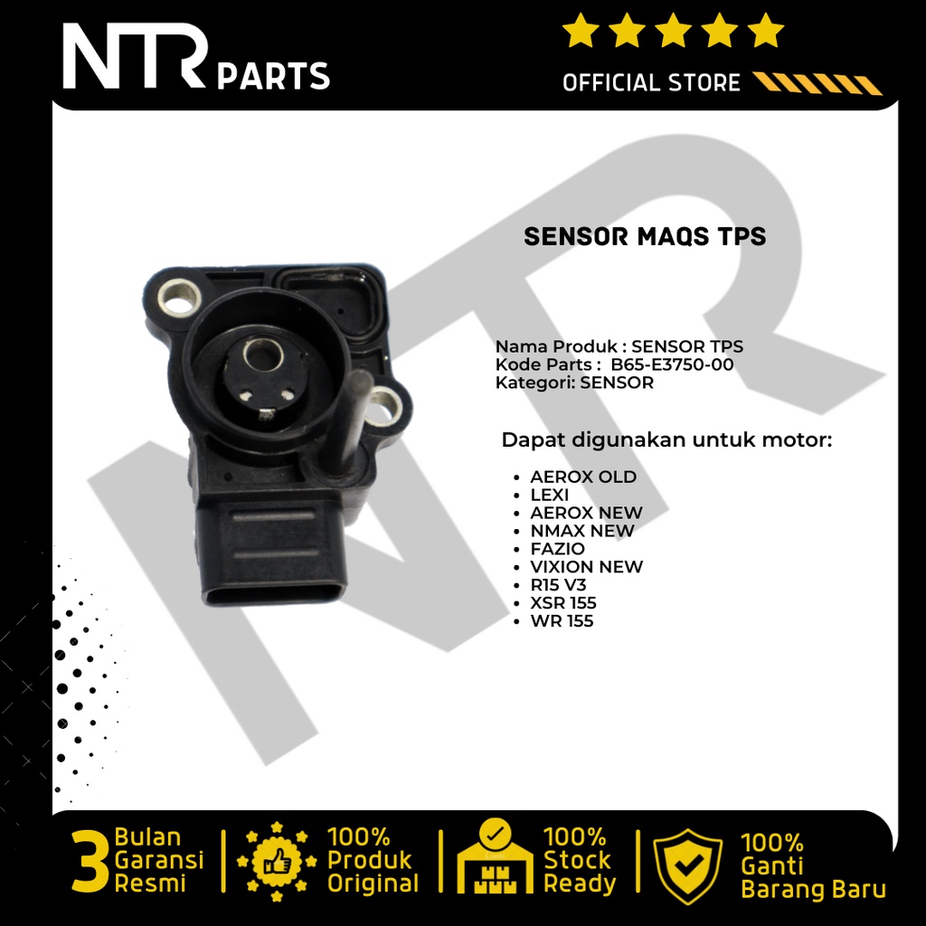Tps maqs sensor switch aerox new old lexi nmax new xsr wr155 r15 vixion ...