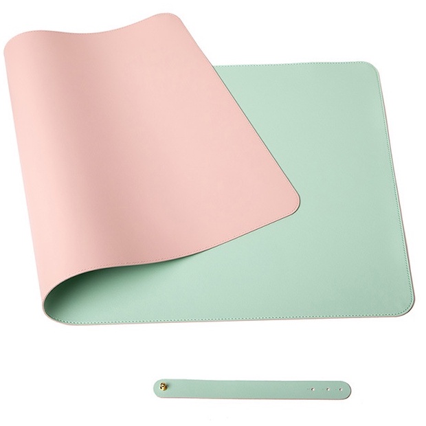 Double Sided PU Leather Desk Mat, Extended Mousepad, Gaming Mousepad 30 ...