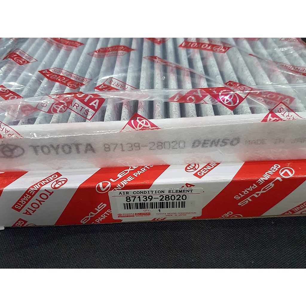Toyota CABIN AIRCON FILTER DENSO JAPAN INNOVA/FORTUNER/HILUX 2016-2022 ...