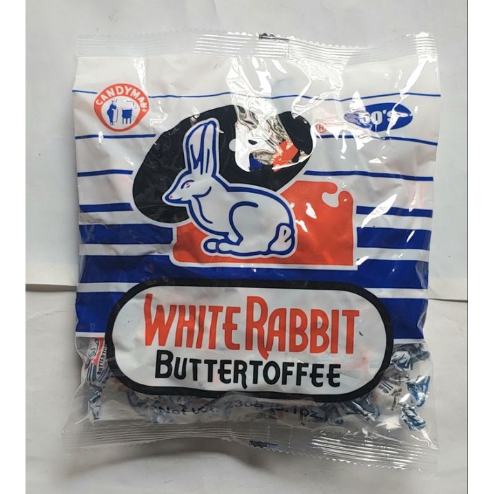 White Rabbit Butter Toffee Candy 50s | Shopee Philippines