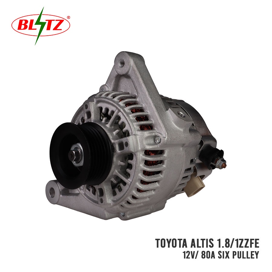 BLITZ ALTERNATOR ASSEMBLY /TOYOTA ALTIS 1.8 /1ZZFE / 12V/80A /SIX ...