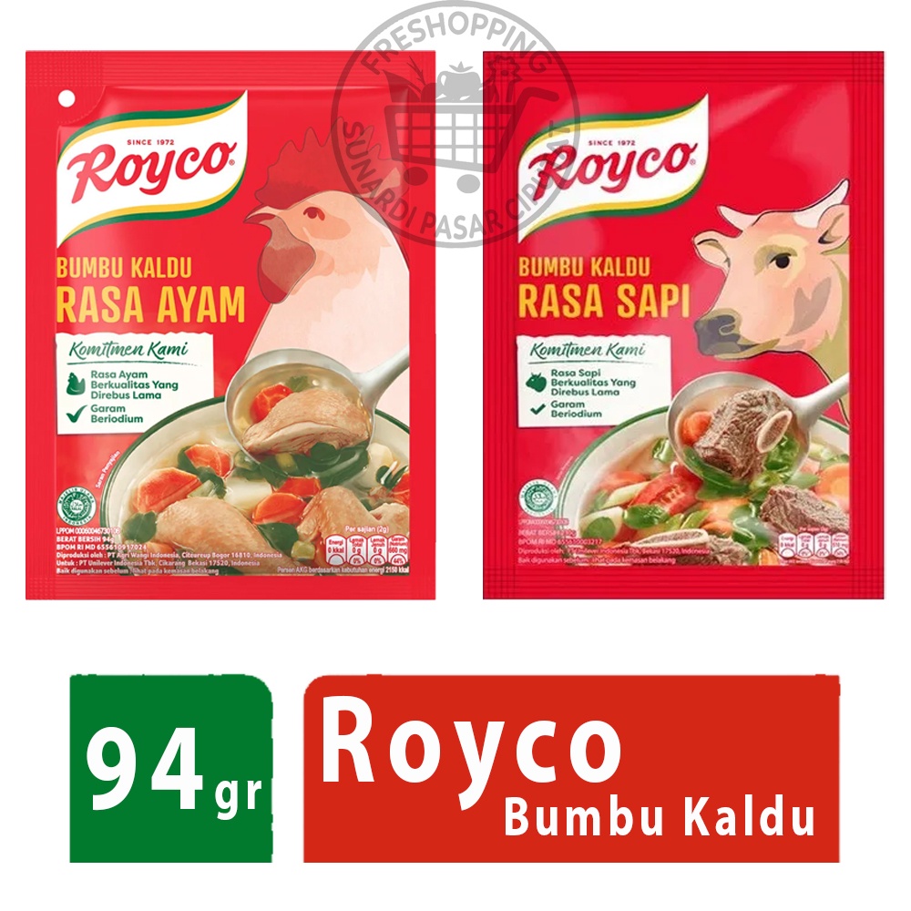 Royco Seasoning Broth 94 grams | Shopee Philippines
