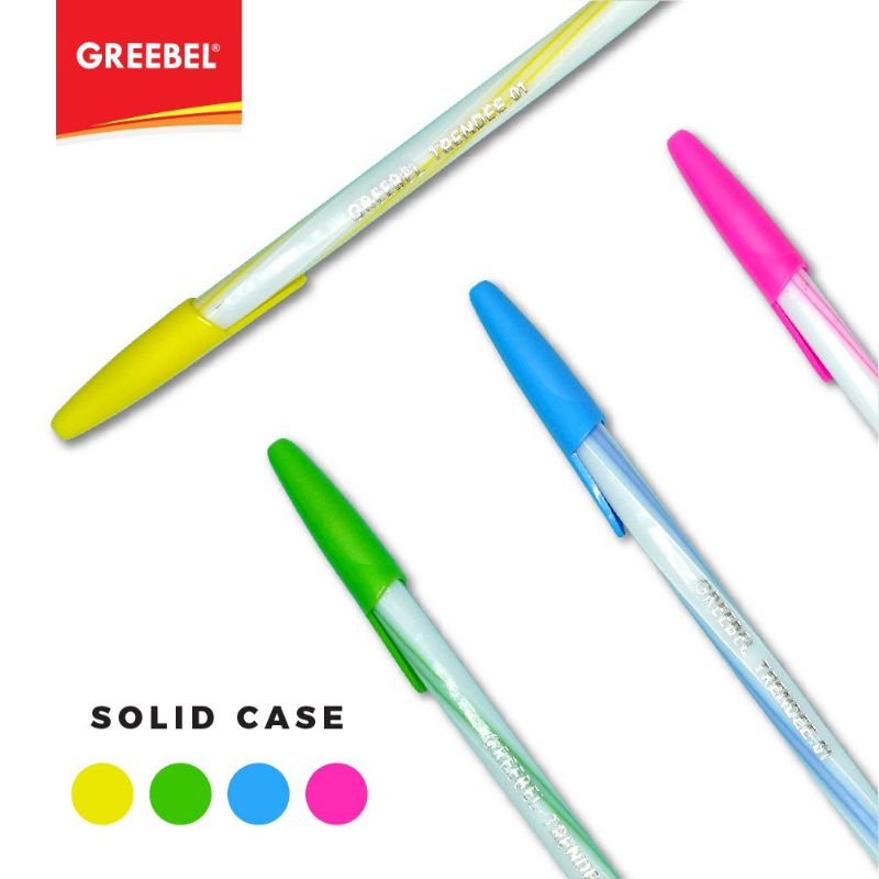 [1 Piece] Greebel Pen Trendee 01 02 | Ballpoint | Shopee Philippines