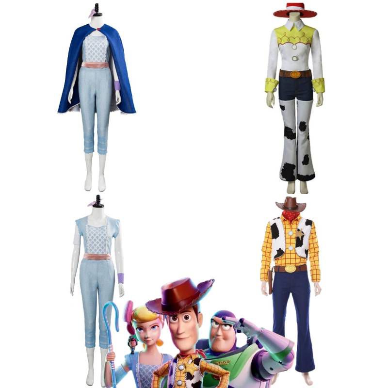 Toy Story Inspired Woody Bo Peep Jessie Stage Costumes Perfect For Any ...