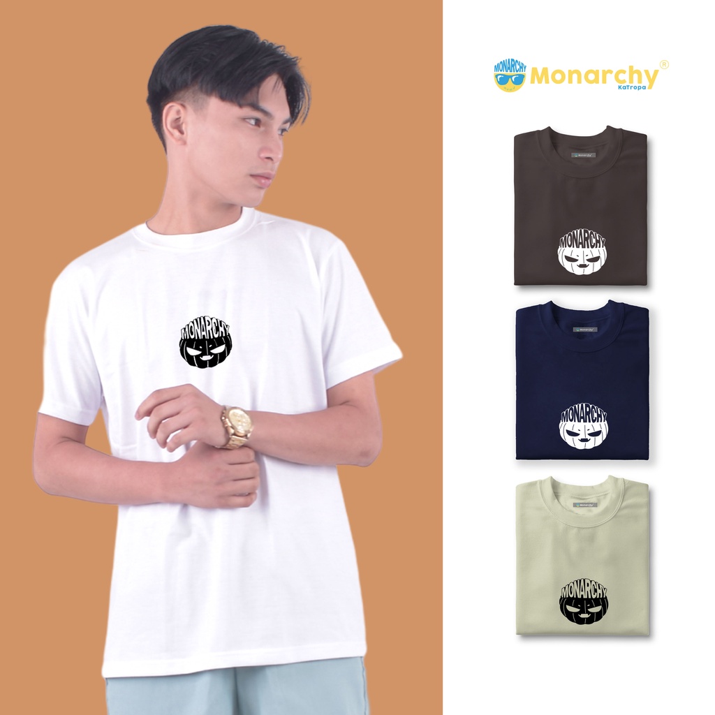 Monarchy Official Halloween Logo Pumpkin Vol.2 Tee For Men And Women ...