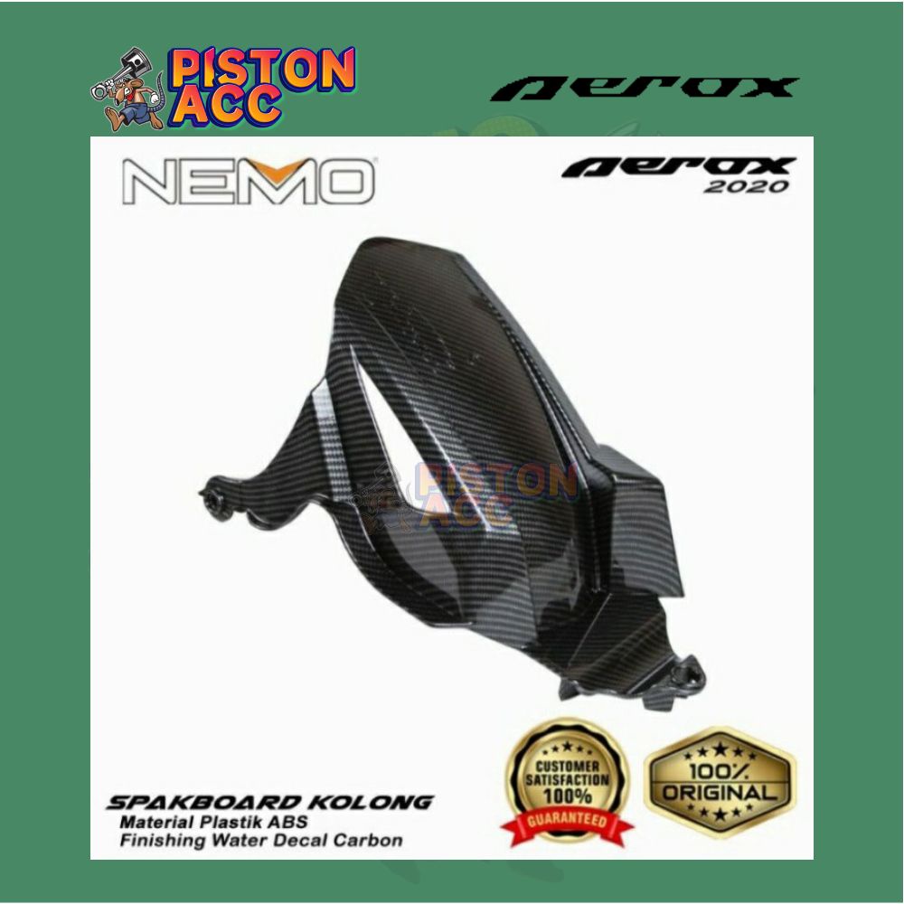 Fender Under The Rear Aerox New Conected 2021 Carbon Nemo | Shopee ...