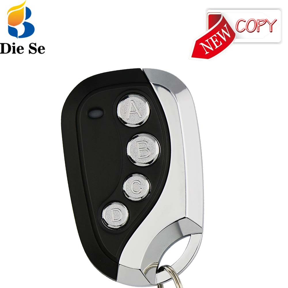 Universal Garage Door Remote Control 433Mhz 4 Channel Door Opener Auto Duplicator Clone Cloning ...