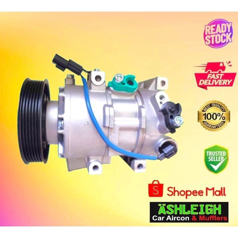 Ashleigh Kia Rio 2014-2017 1.4 Engine with SENSOR Compressor Car Aircon ...