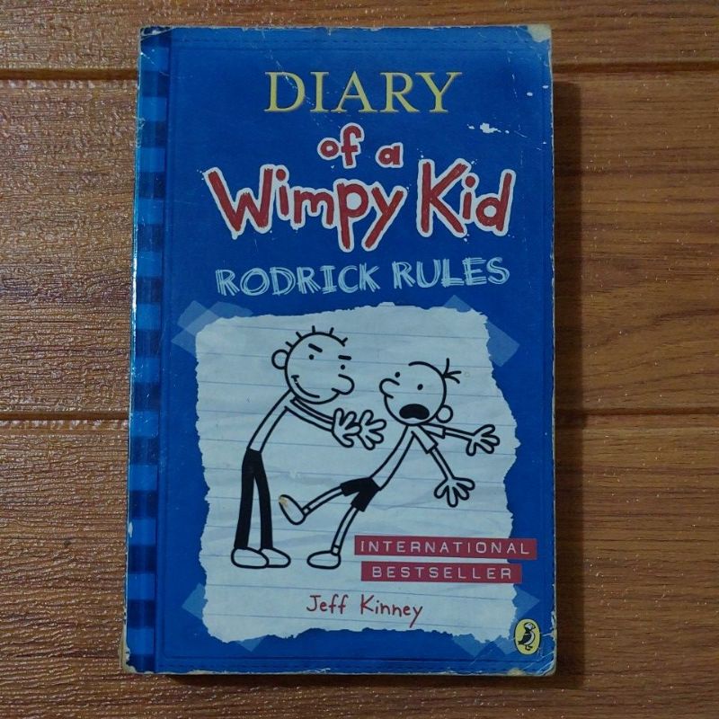 DIARY of a Wimpy Kid RODRICK RULES by Jeff Kinney | Shopee Philippines