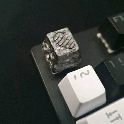 Artisan Custom Keycaps Keyboard Foot Print Moon Astronaut Mechanical ...