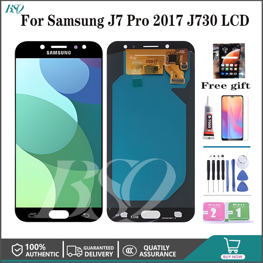For Samsung J7 Pro 2017 J730 J730G LCD Touch Screen Digital Converter ...