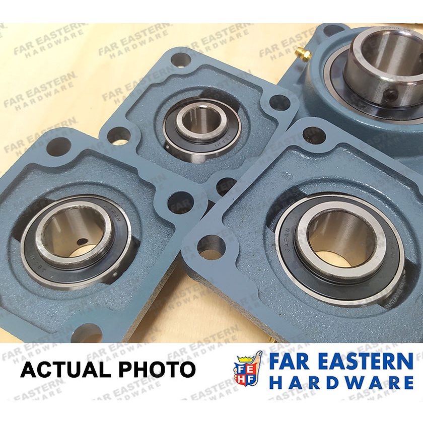 ASAHI UCF Pillow Block Bearing Flange Type 3/4” 1” 1-1/8” 1-1/4” 1-1/2 ...
