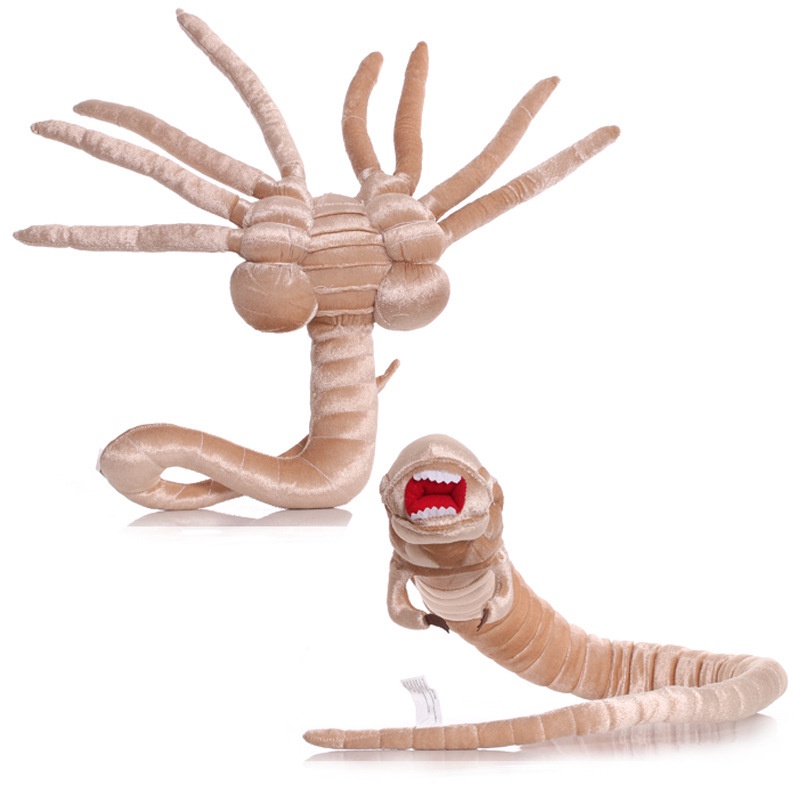 Big Size Movie Aliens vs. Predator Facehugger Plush Doll 50CM 115CM ...