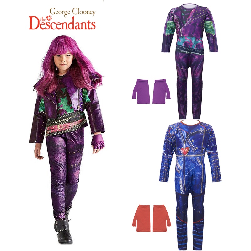 Descendants 3 Mal And Audrey Cosplay Costume For Kids Perfect For ...