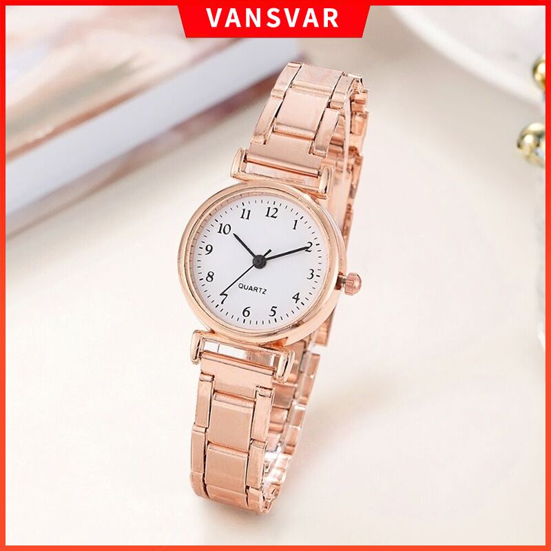 Fashion Women Watches Small Dial Stainless Steel Band Quartz Watch ...