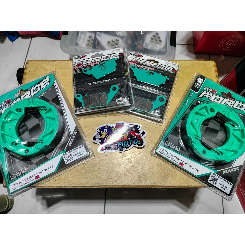 RS8 Brake Pads and Shoe (Aerox/Mio i125/Gravis/Fino/Sporty/Mio Soul ...