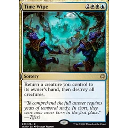 MTG - Time Wipe (WAR) | Shopee Philippines