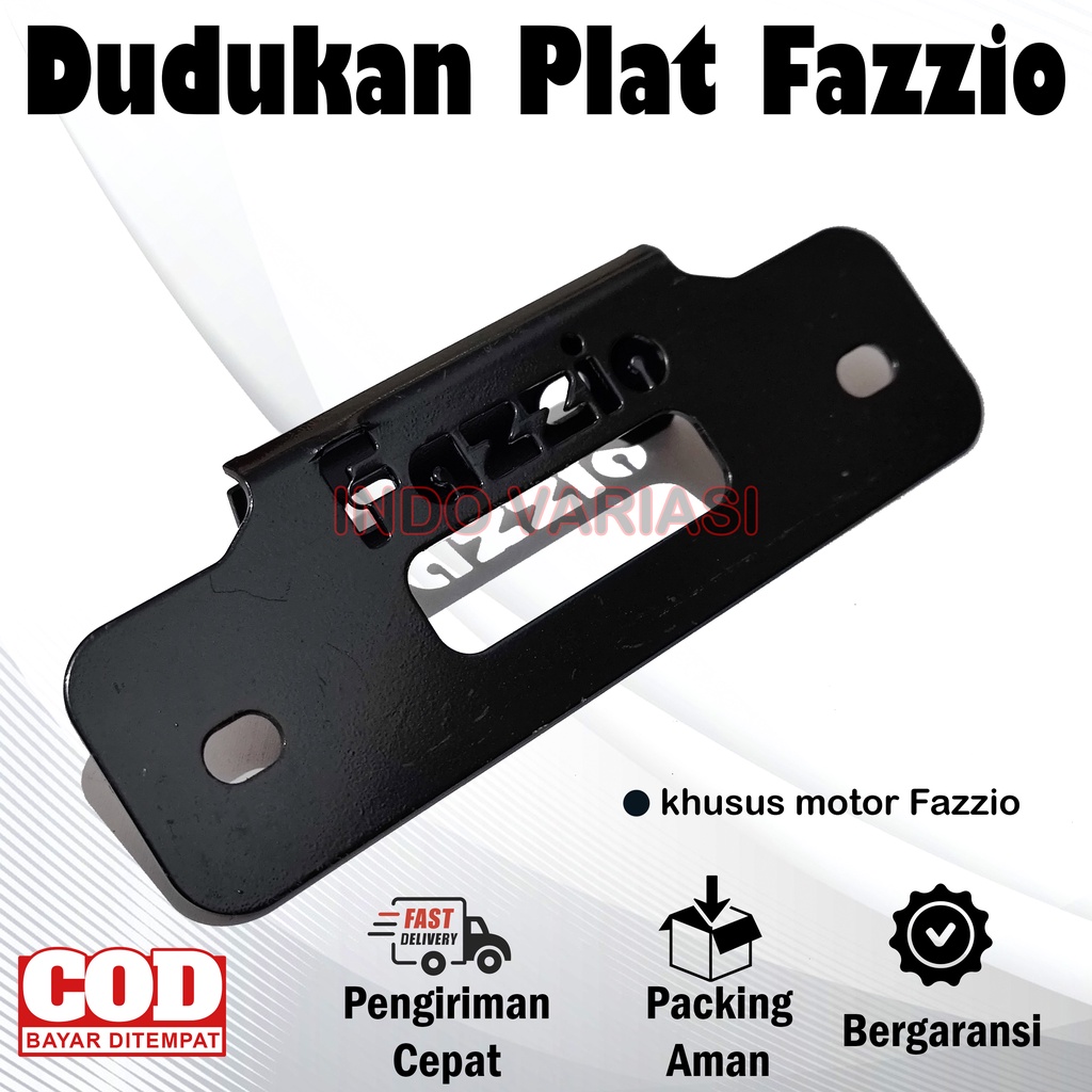 Yamaha Fazzio Number Plate Holder Bracket | Shopee Philippines