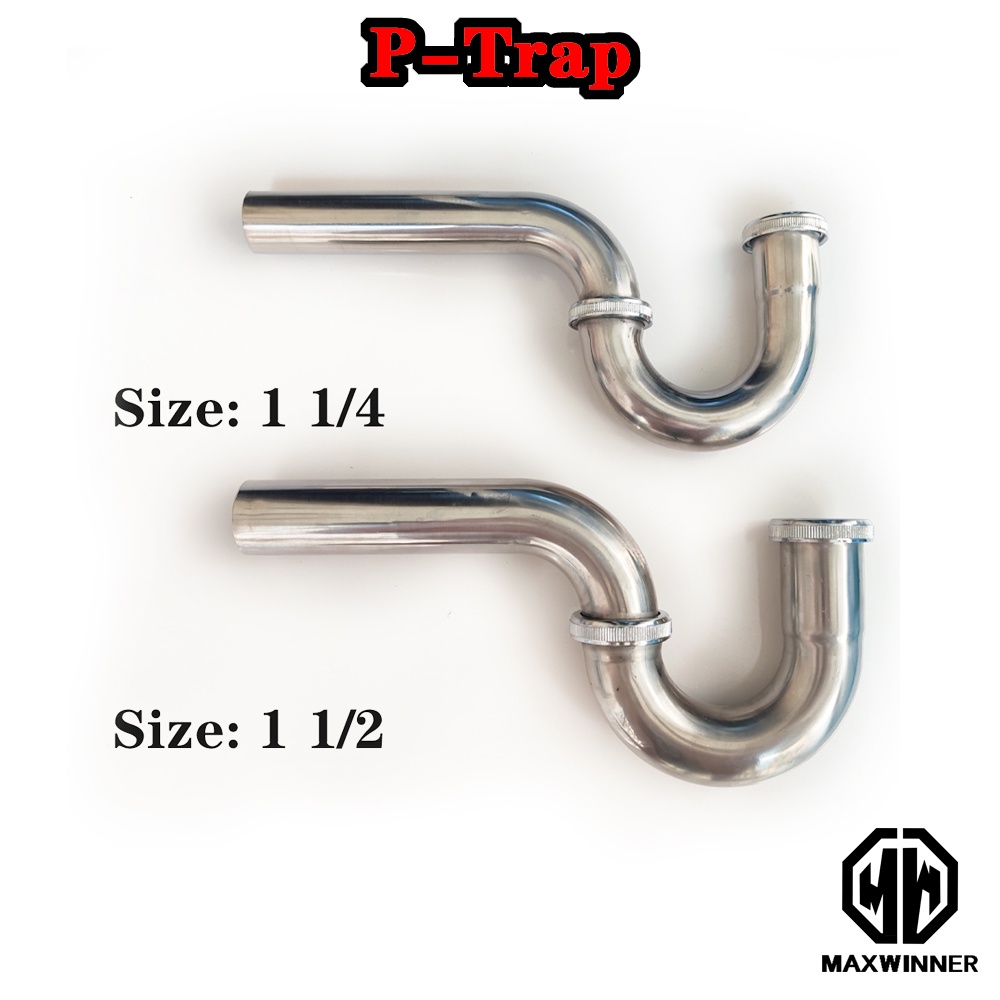 MAXWINNER Stainless Steel Lavatory P-Trap and High Quality Sinks P-Trap ...
