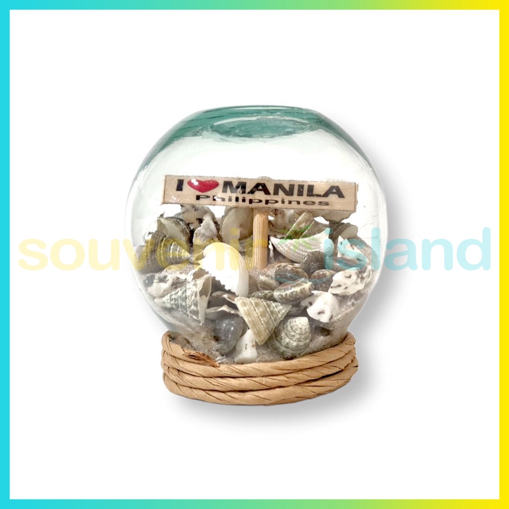 Beach Seashell Sand Snow Globe Boracay Coron El Nido Manila Philippine ...