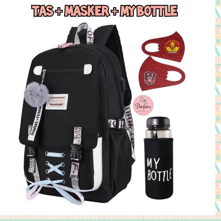 Best Product Women's Backpack Bag, Girls' School Backpack, Ribbon Model ...