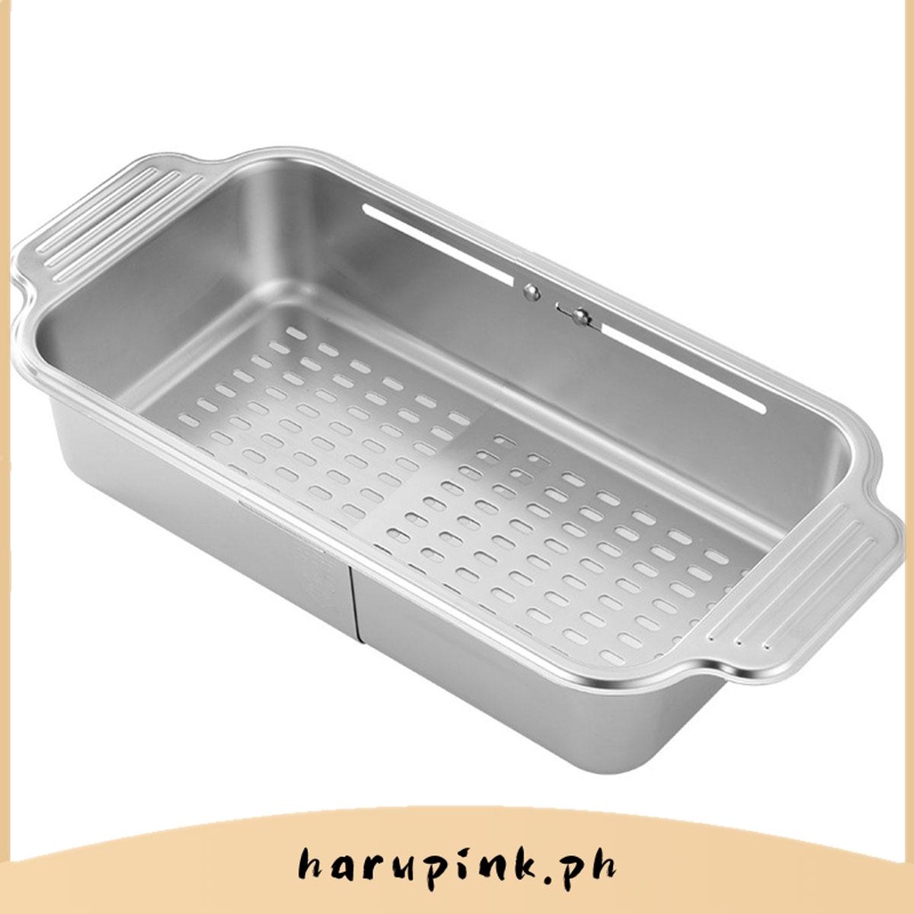 Retractable Strainer Basket 304 Stainless Steel Over the Sink Colander ...