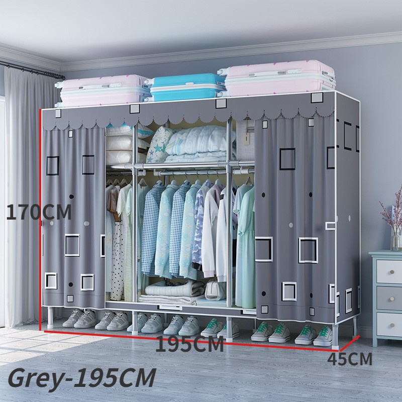 23MM wardrobe cabinet Alloy steel pipe big size Steel tube wardrobe ...