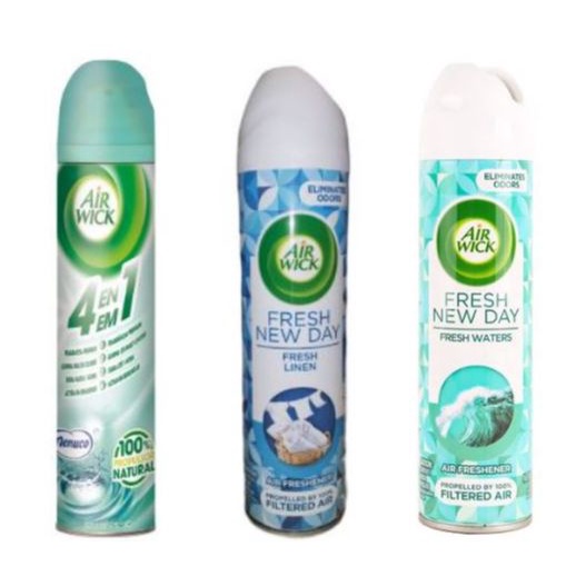 Air Wick Aerosol 4 in 1 Air Freshener Spray NENUCO FRESH LINEN FRESH ...
