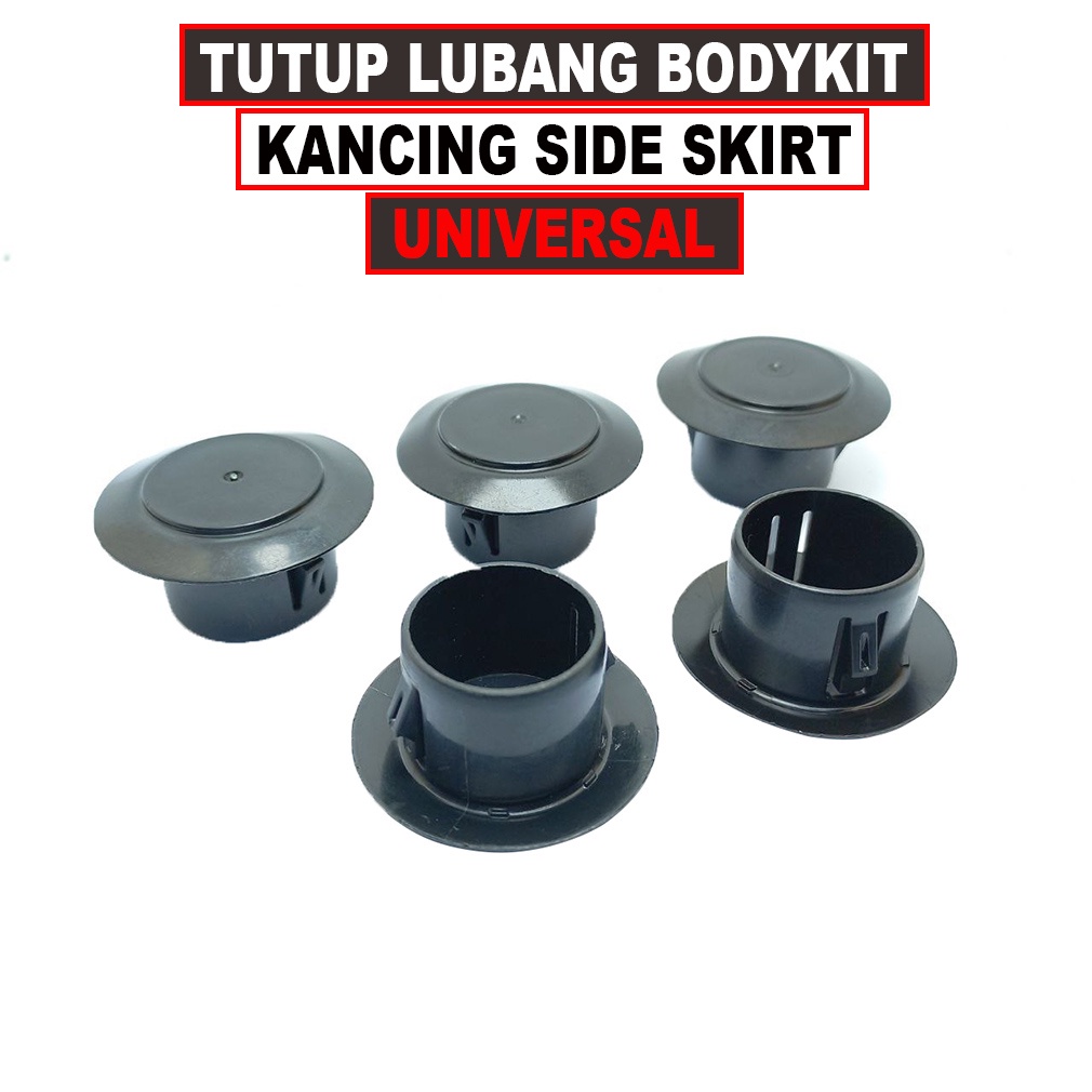 Side Skirt Button Bodykit Hole Cover Universal Car Body Hole Cover ...