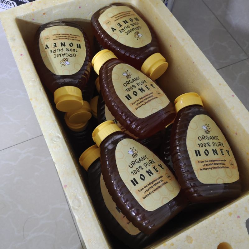 25pcs Organic 100% Raw Honey 330ml | Shopee Philippines