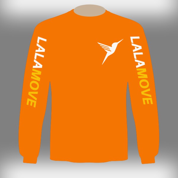 Lalamove Long Sleeve Drifit ( Orange Edition ) uniform shirt Ready ...