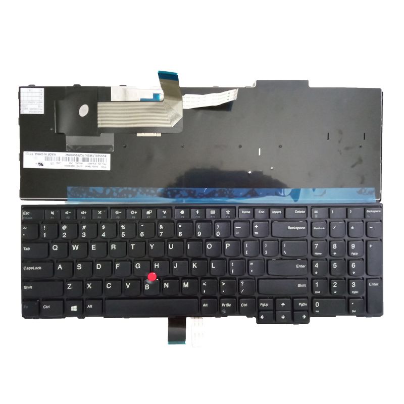 for Lenovo ThinkPad L570 Keyboard Without Backlit 15.6" US 01AX651 ...