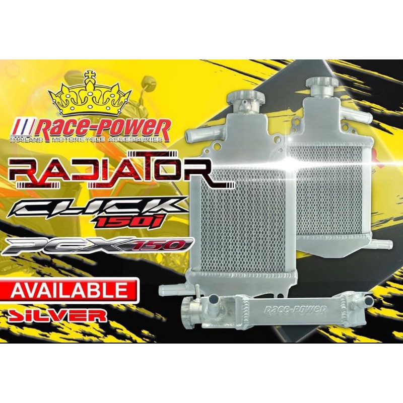 RACE POWER BIG RADIATOR ASSY FOR HONDA CLICK 150 /PCX 150/ADV 150 ...
