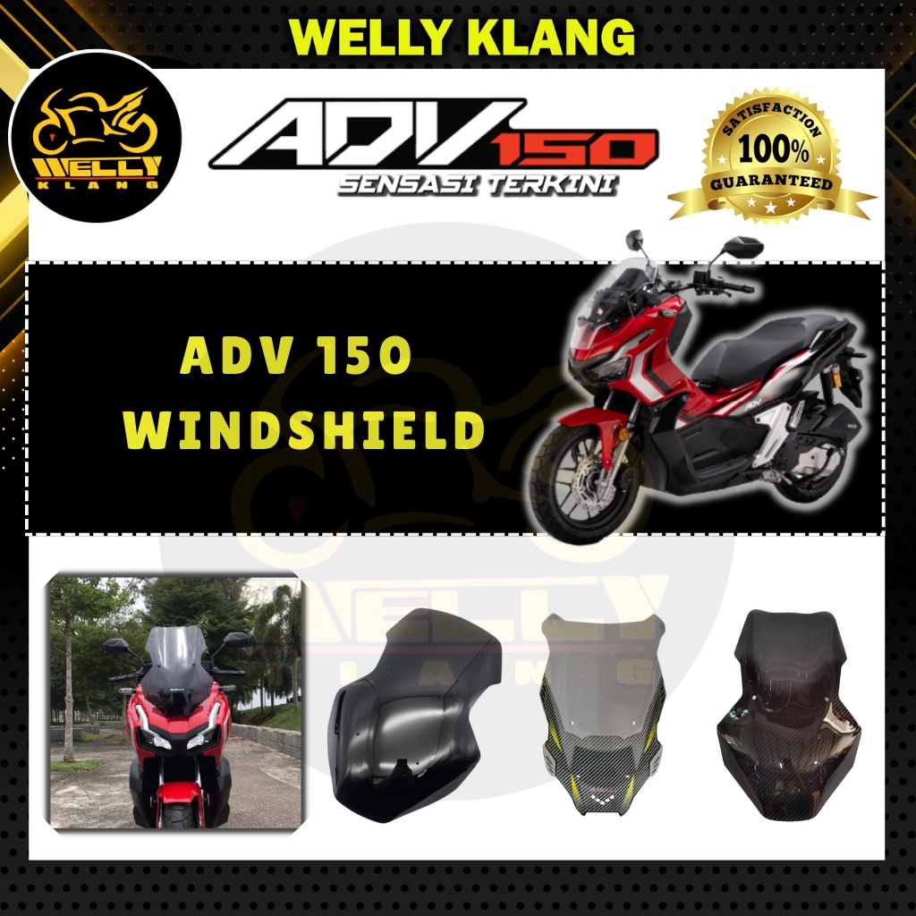 Windshield For Honda Adv-150 Adv150 Adv 100% Best Quality Product Long ...