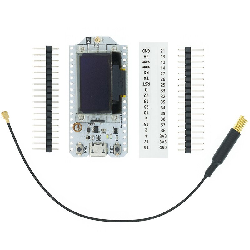 SX1262 SX1276 SX1278 ESP32 LoRa 868MHz/915MHz/433MHz 0.96 Inch Blue ...