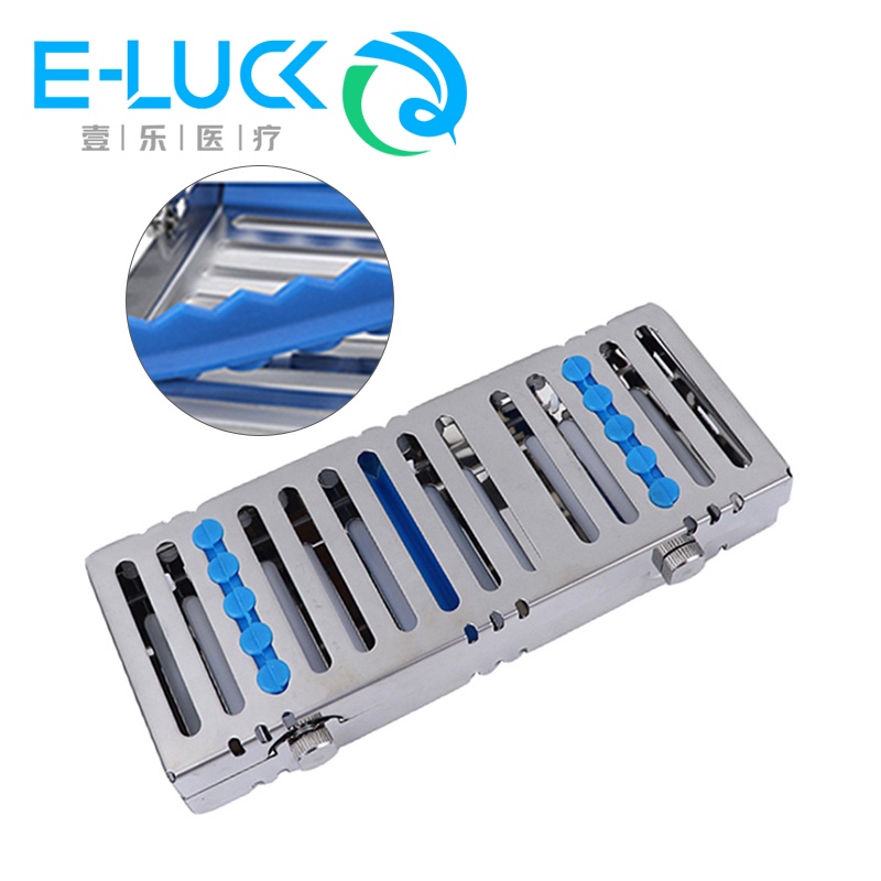 Stainless steel Dental Autoclavable Surgical Sterilization Box Sterilization Rack Dental ...