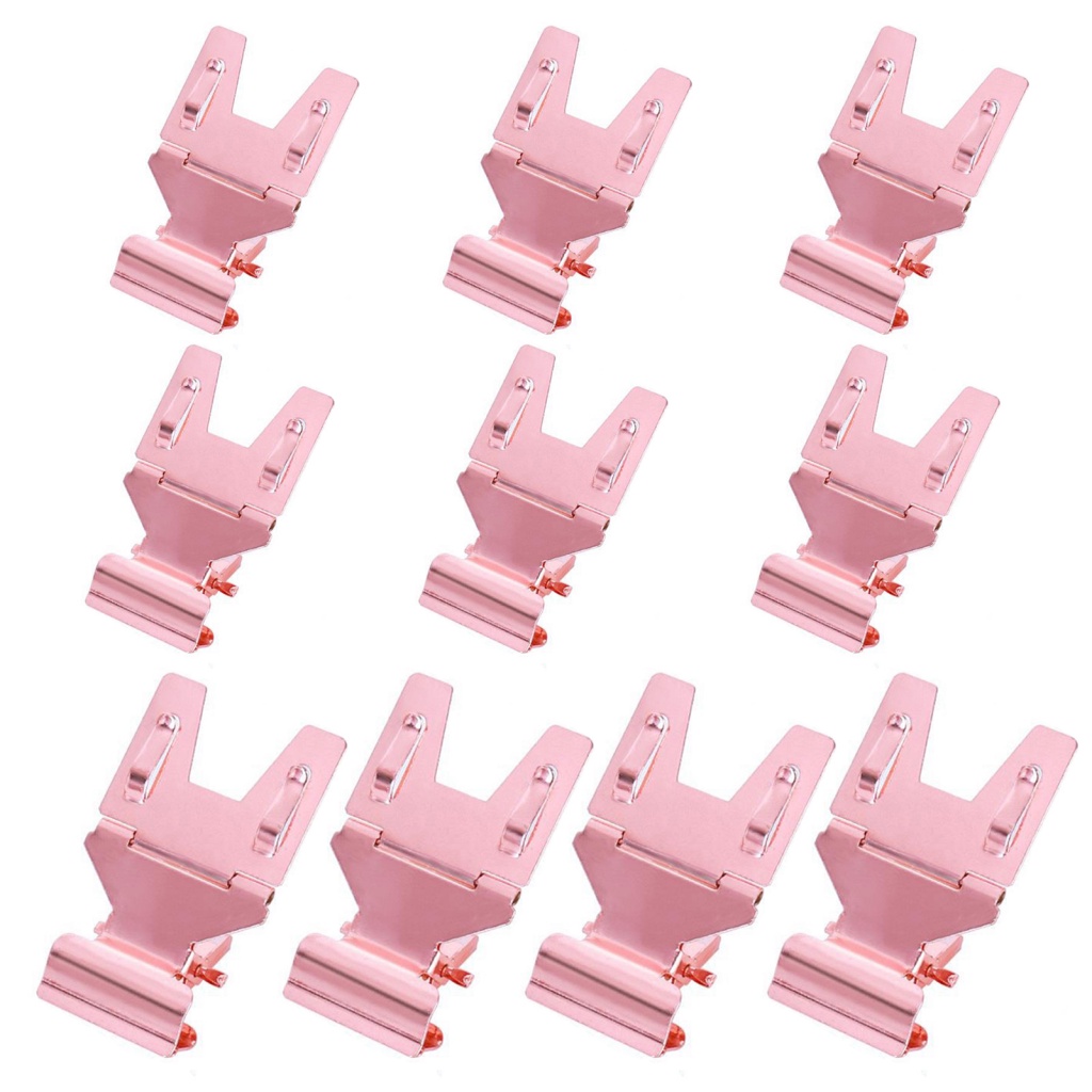 TURT 10Pcs Stainless Steel Price Tag Clamp for Cake Shop Price Label ...