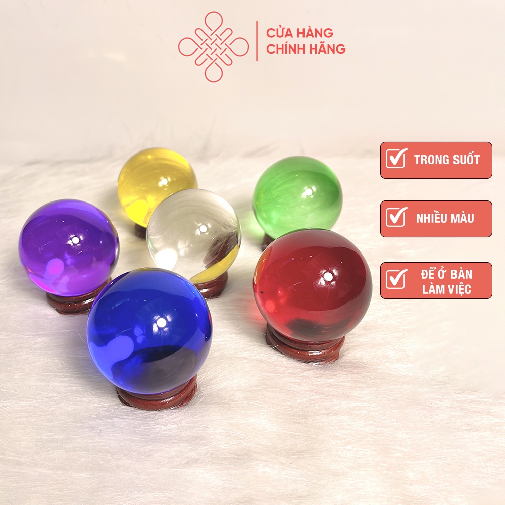 Mini Feng Shui Ball Made of Multi-Colored Phale According to Destiny ...
